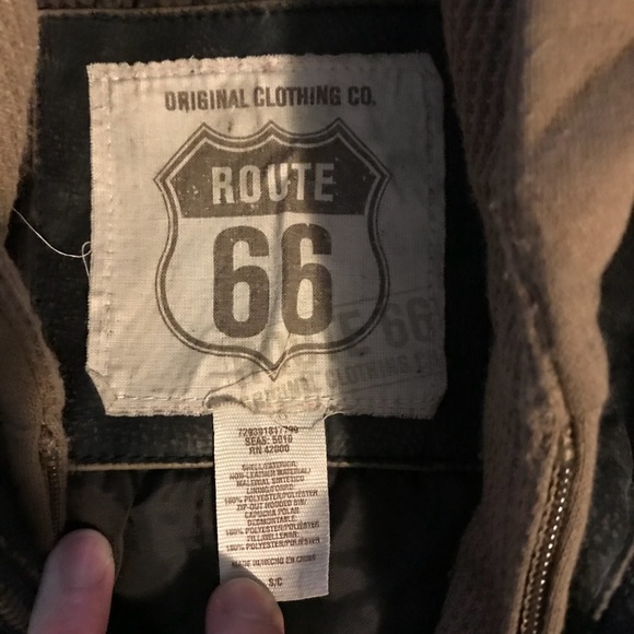 Route 66 | Jackets & Coats | Mens Route 66 Leather Jacket | Poshmark